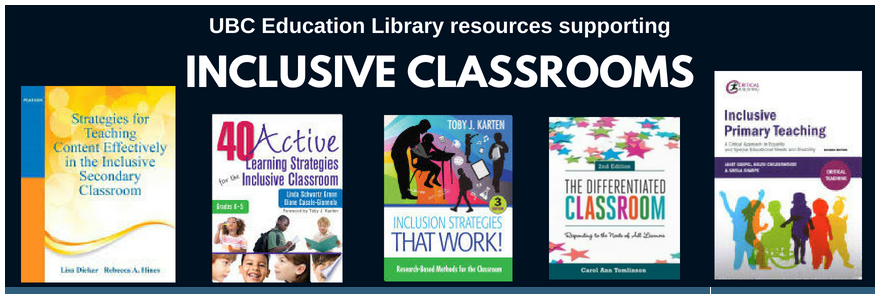 New at UBC Education Library – Faculty of Education