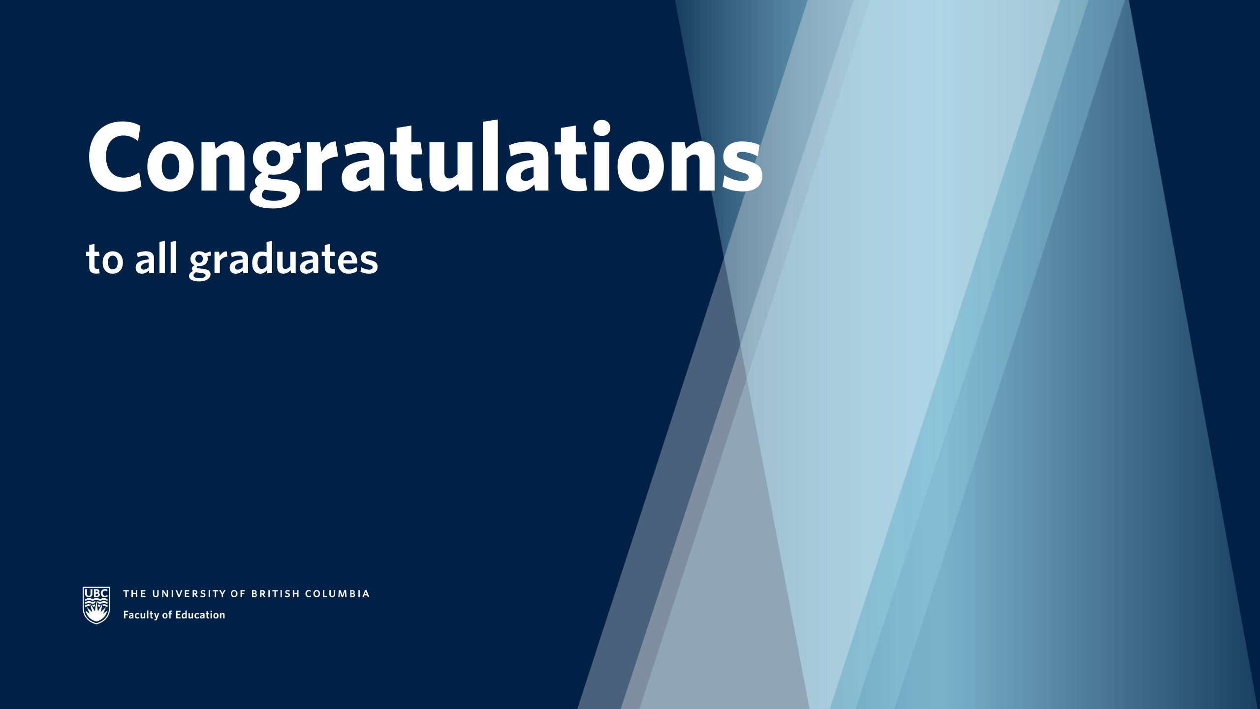 Graduation Fall 2021 – Faculty of Education